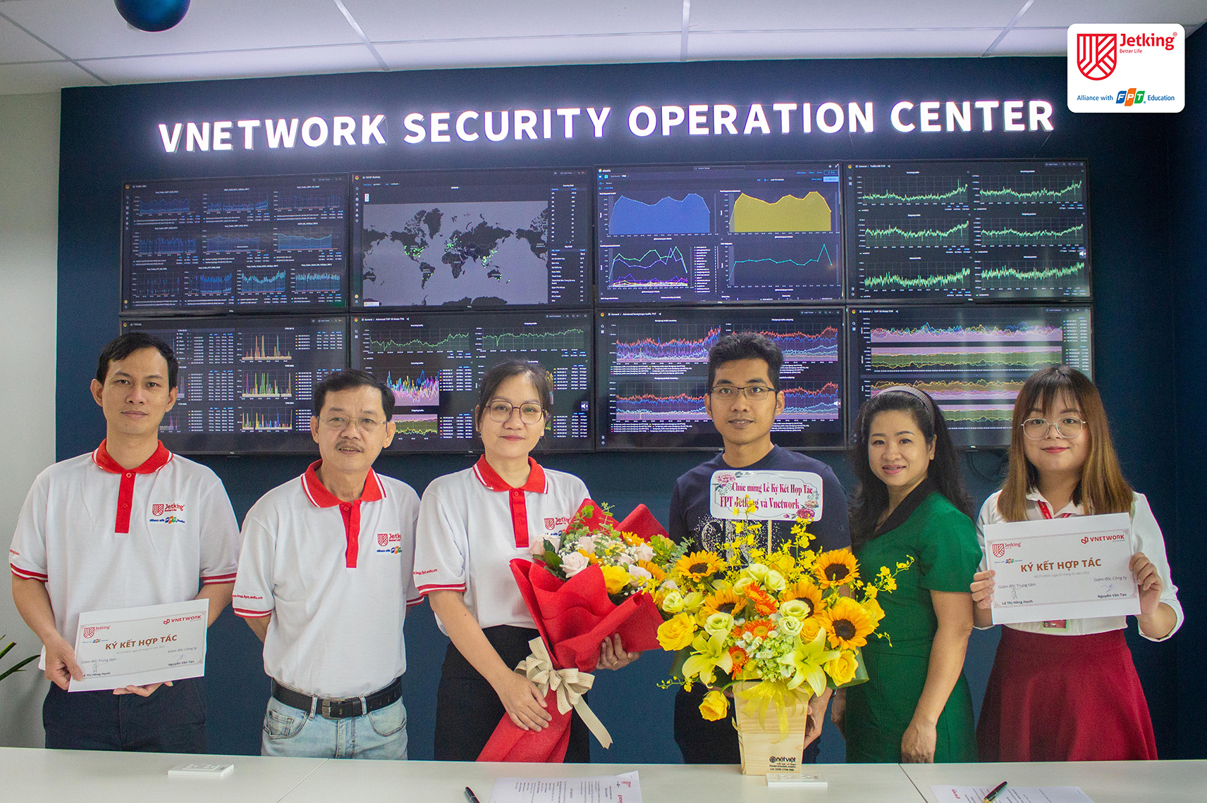 FPT JETKING ký kết hợp tác cùng Công ty Cổ phần VNETWORK