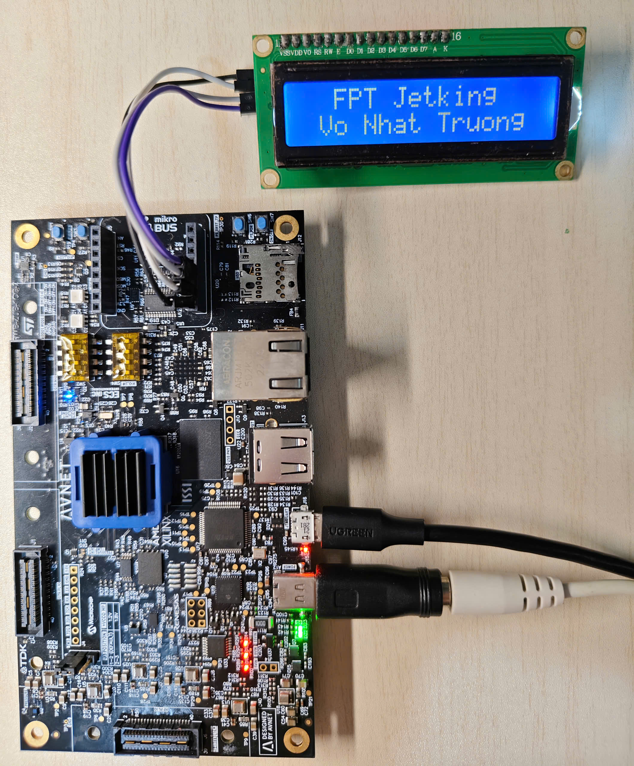 Giao tiếp Verilog với LCD qua giao thức I2C – Sản phẩm sinh viên tiêu biểu tại FPT Jetking – Hệ ...