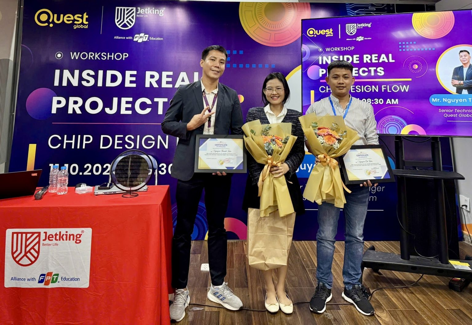 FPT Jetking đồng hành cùng Quest Global Vietnam trong workshop “Inside ...